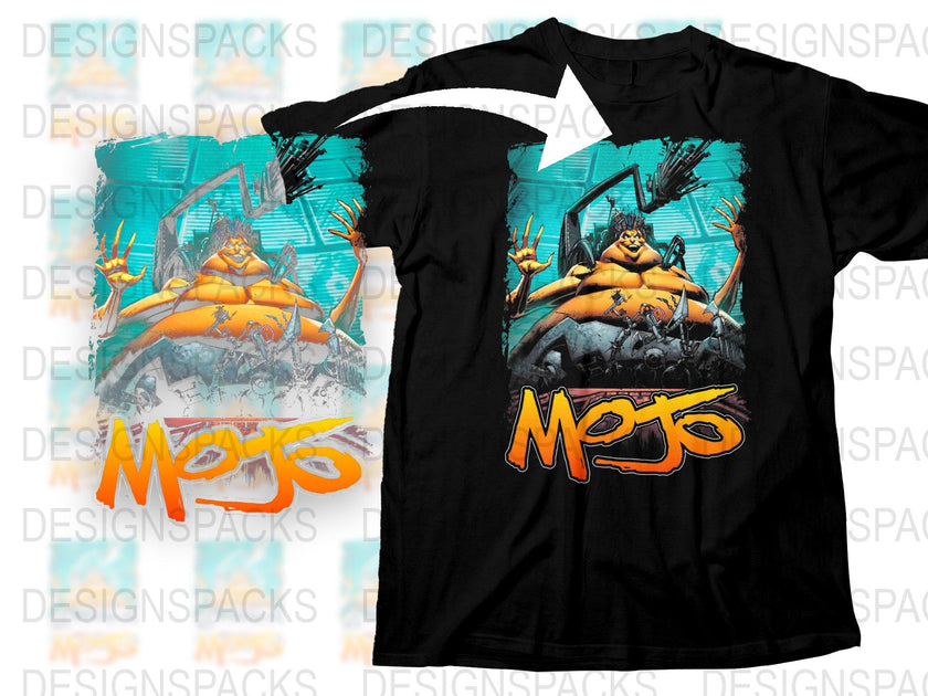 Marvel Mojo Character Graphic Png Digital Download