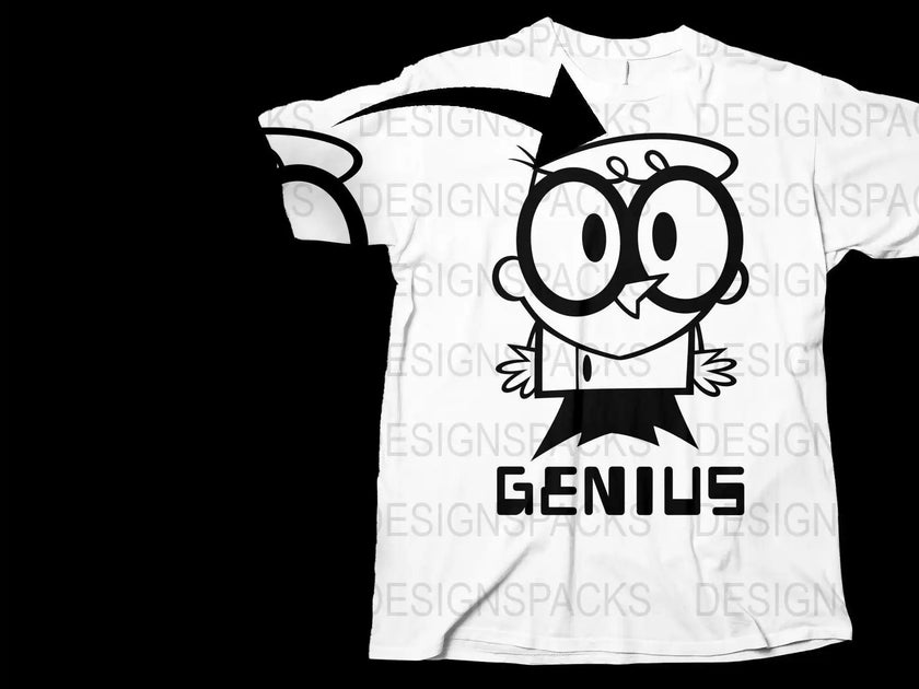Cartoon Genius Character Graphic Png Digital Download