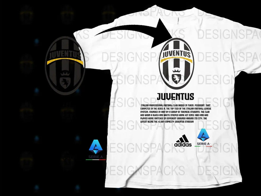 Juventus Logo Graphic Soccer Fan Png Digital Download