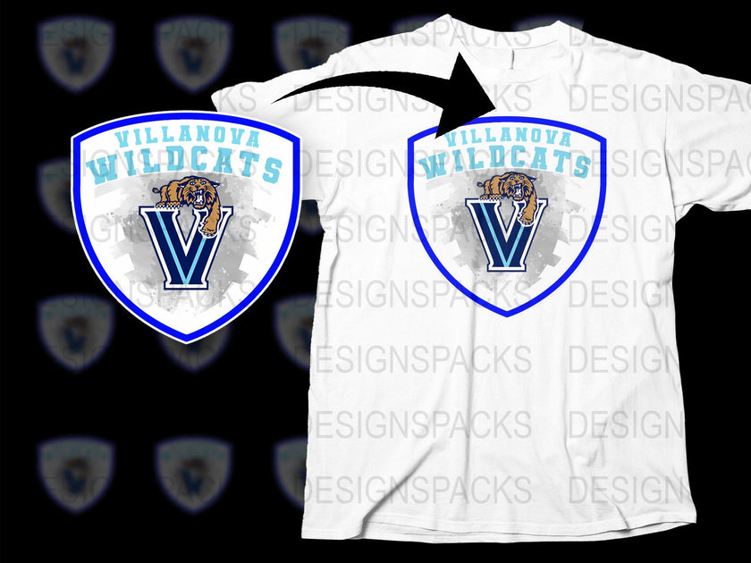 Villanova Wildcats NCAA College Png Digital Download