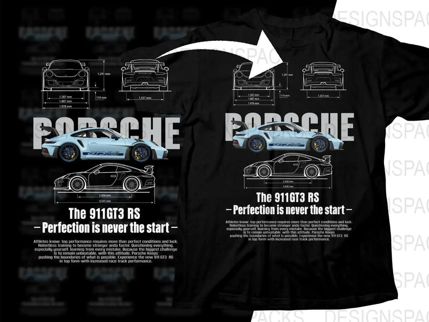 Blueprint The 911 GT3 RS Perfection Is Never The Start Png Digital Dow