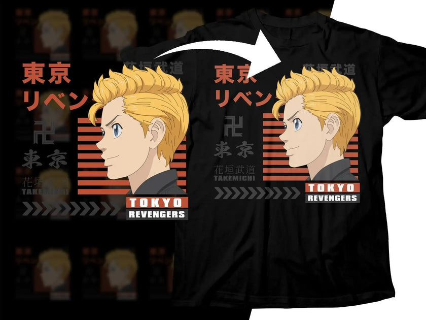 Tokyo Revengers Takemichi Hanagaki Fan Art Cool Graphic Png Digital Do
