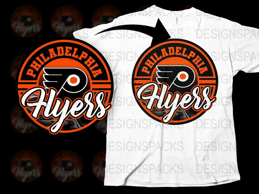 Philadelphia Flyers Logo Design Png Digital Download