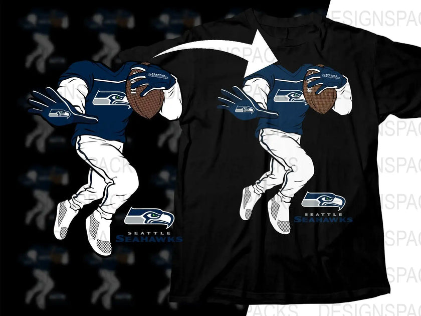 Seattle Seahawks Official Team Logo Png Digital Download