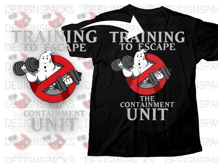 Training to Escape the Containment Unit Png Digital Download