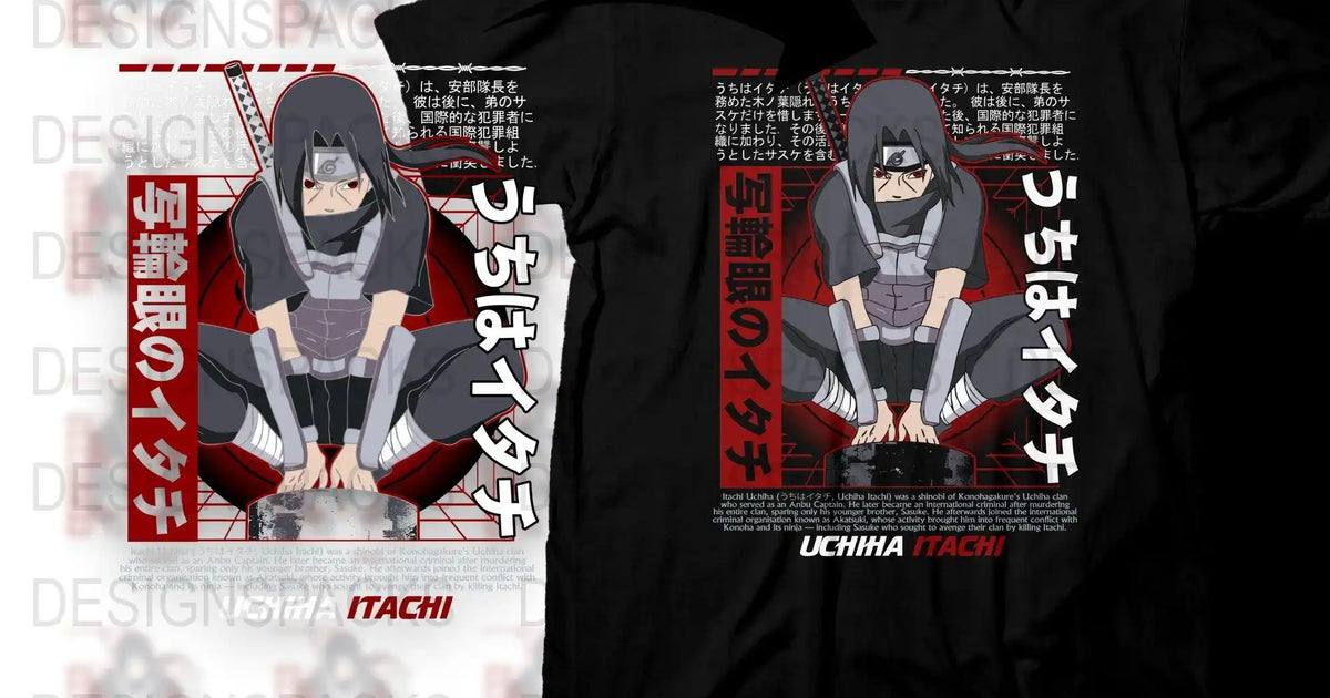 Itachi Uchiha Anime Shinobi Graphic Design Png Digital Download ...