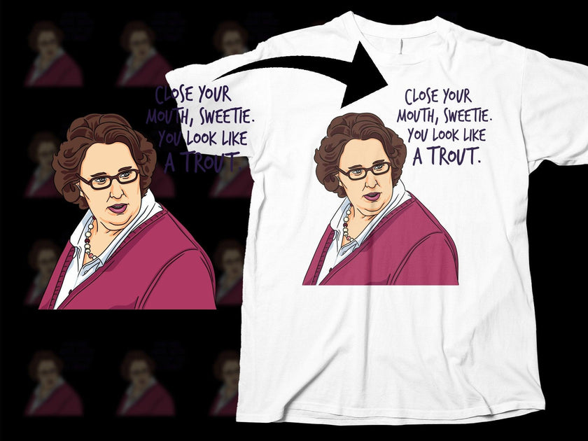 Funny Phyllis Inspired Quote Cartoon Art Png Digital Download