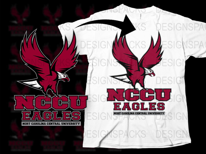 NCCU Eagles College Football Png Digital Download