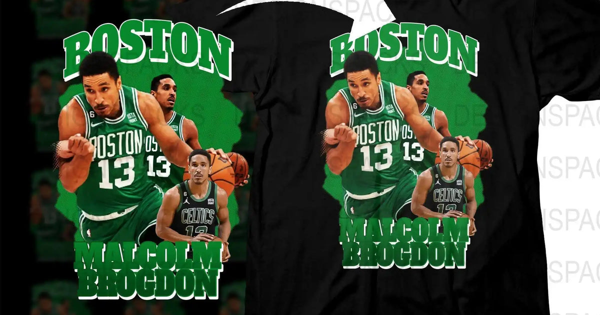 Boston Celtics Malcolm Brogdon Basketball Legend Bootleg Png Digital D ...