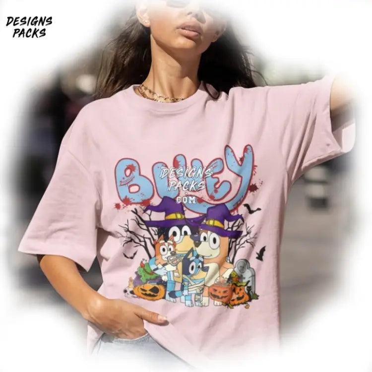 Bluey Horror Halloween Horror Halloween Bluey And Friends Halloween PN