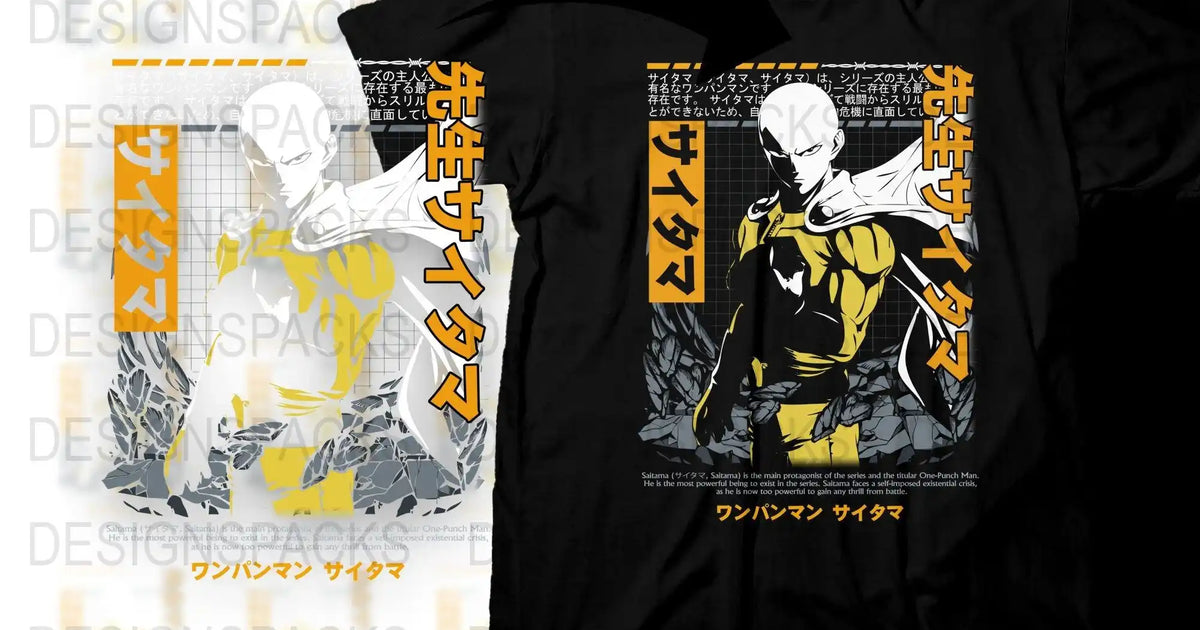 Standout Saitama One Punch Man Character Png Digital Download ...