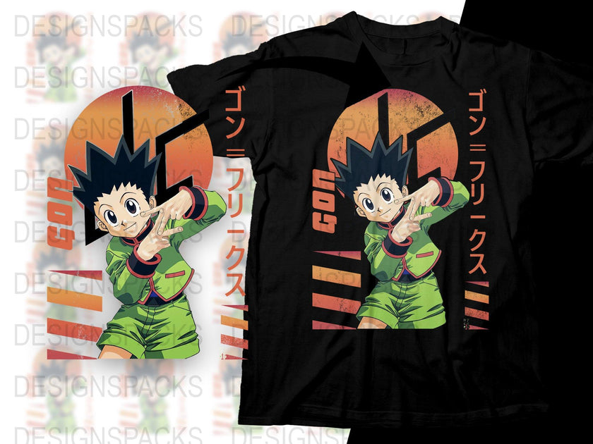 Hunter x Hunter Gon Freecss Unique Graphic Png Digital Download