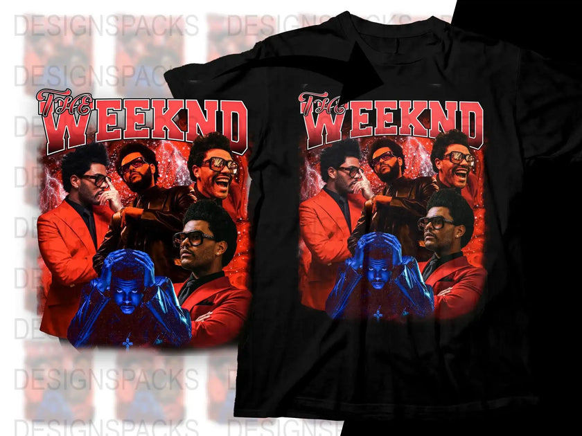 The Weeknd Bootleg Graphic Music Artist Png Digital Download