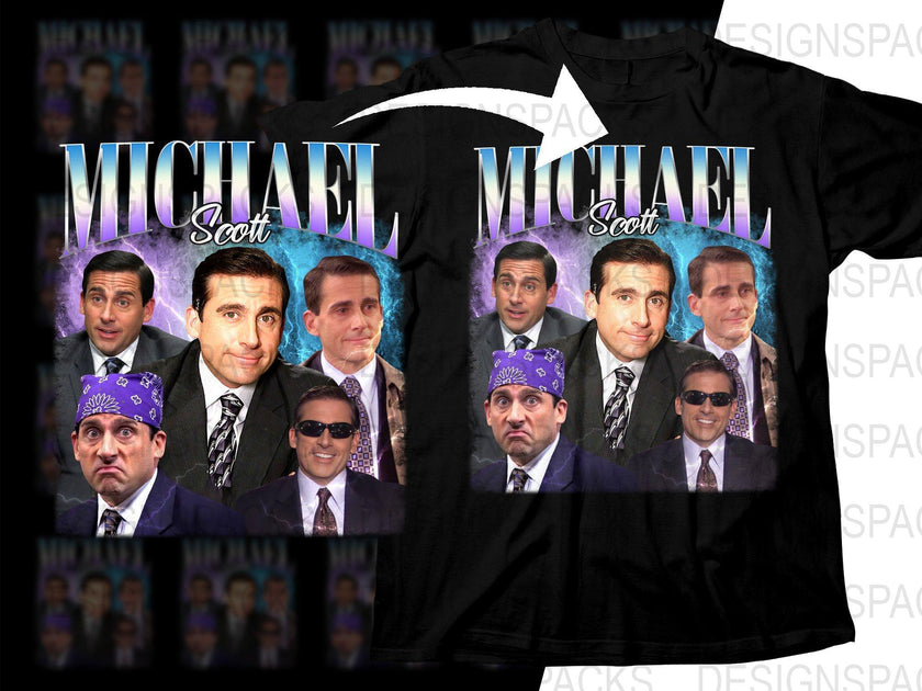 Iconic Michael Scott Movie Bootleg Png Digital Download