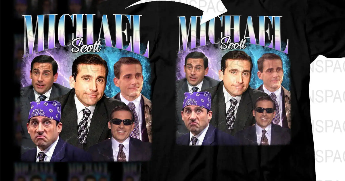 Iconic Michael Scott Movie Bootleg Png Digital Download – DESIGNSPACKS