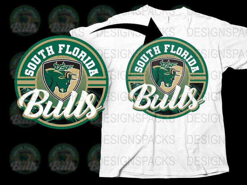 USF Bulls NCAA College Png Digital Download
