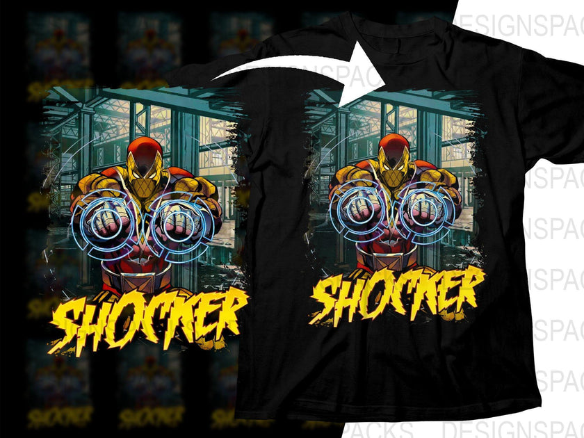 Intense Shocker Character Png Digital Download