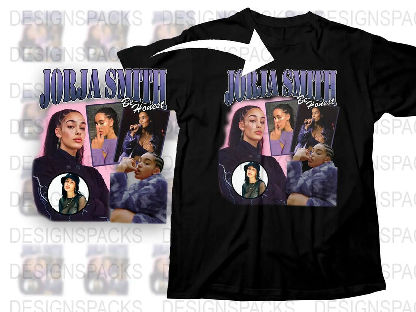Jorja Smith Be Honest Album Cover Bootleg Png Digital Download