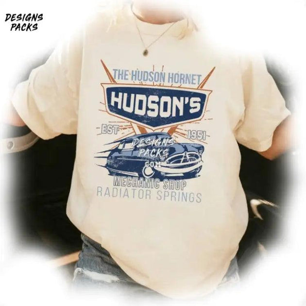 Cars Cartoon Lightning Mcqueen Cartoon Doc Hudson Hornet PNG Design