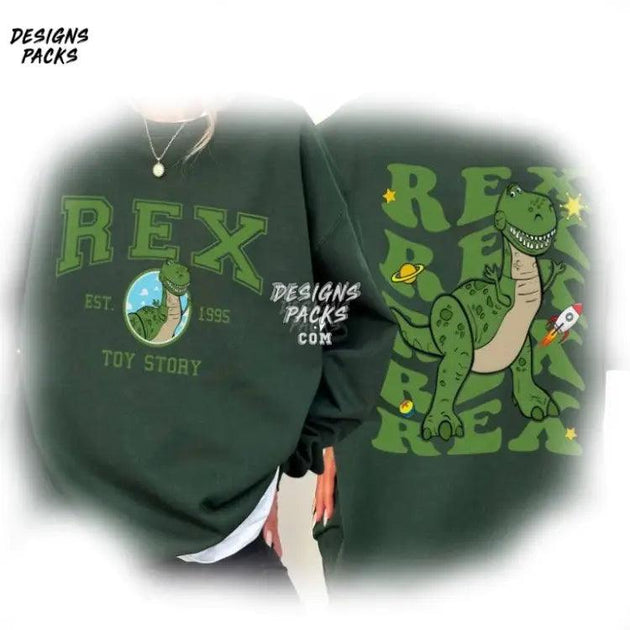 Cartoon Toy Story Rex Toy Story Friends PNG Design