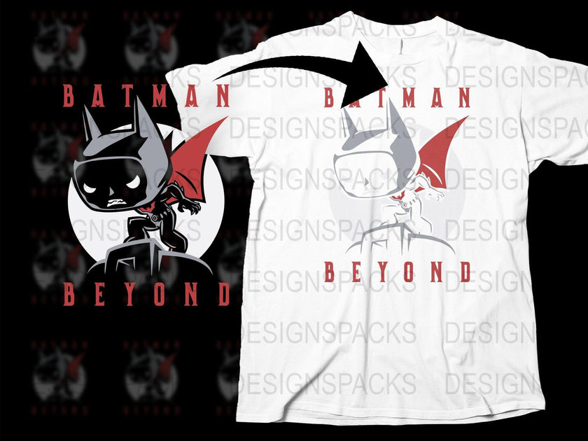 Batman Beyond Graphic Design Png Digital Download