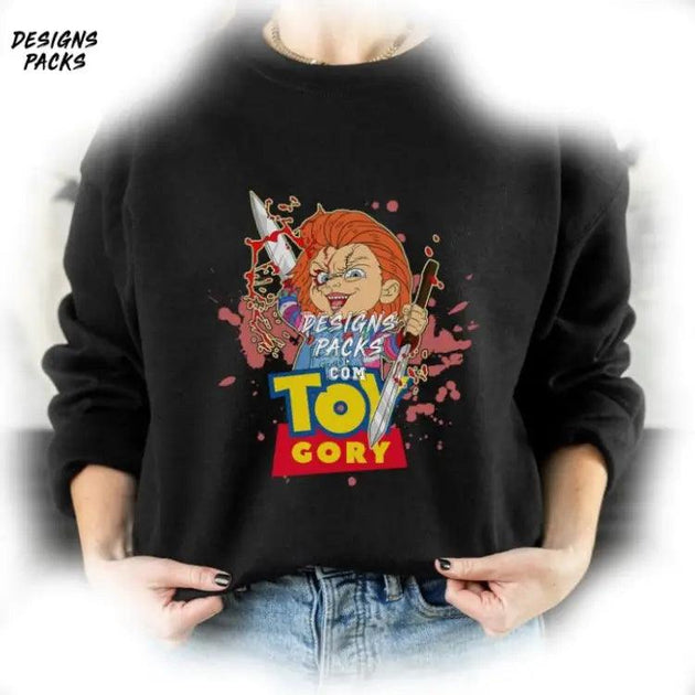Child’s Play Horror Movies Killers Chucky Toy Gory PNG Design