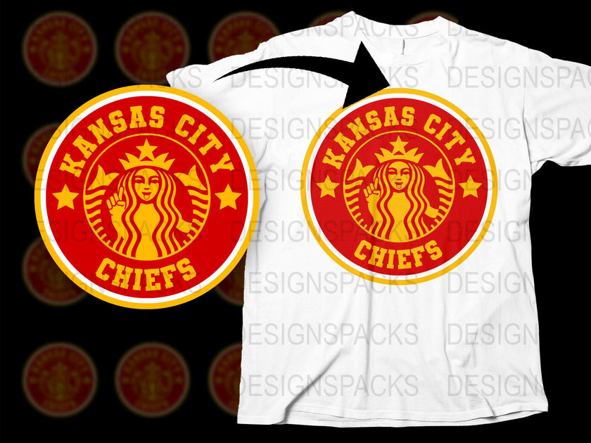 Kansas City Chiefs Fan Logo Apparel Png Digital Download
