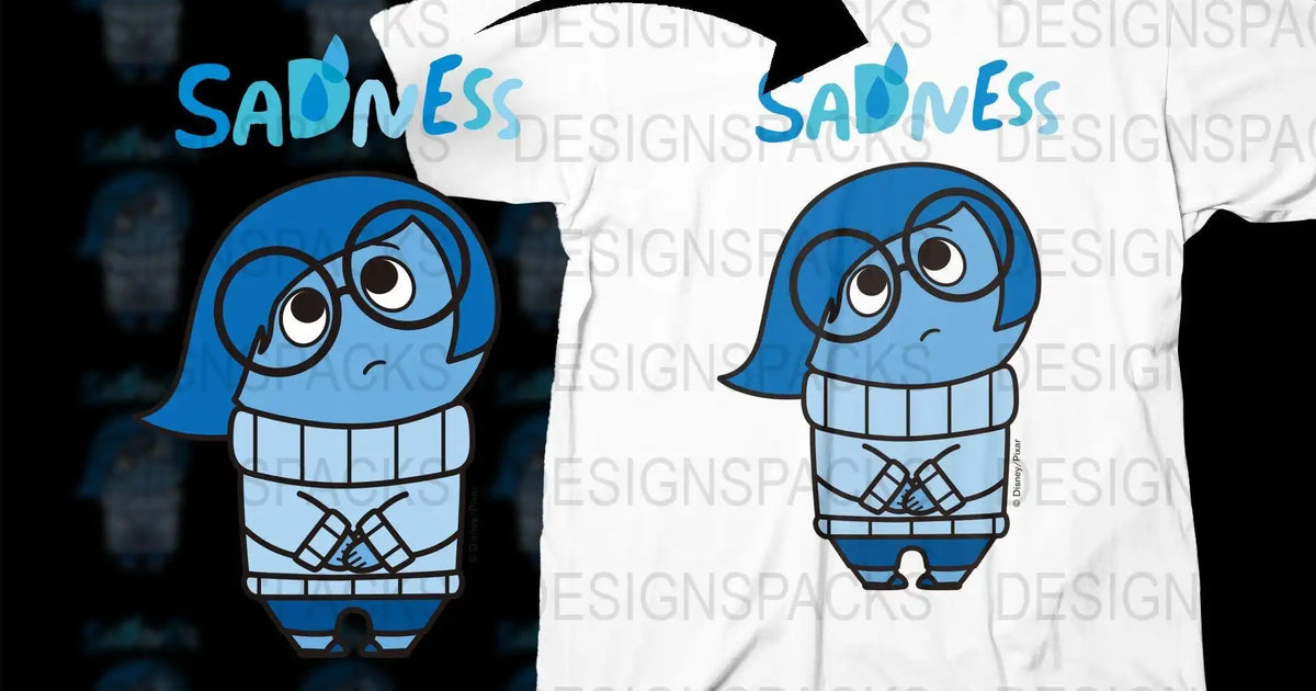 Sadness Character Graphic Design Png Digital Download – DESIGNSPACKS