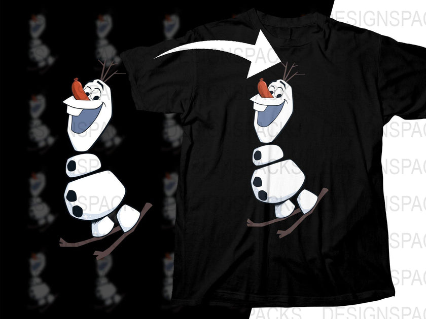 Disney Frozen Olaf Christmas Graphic Png Digital Download