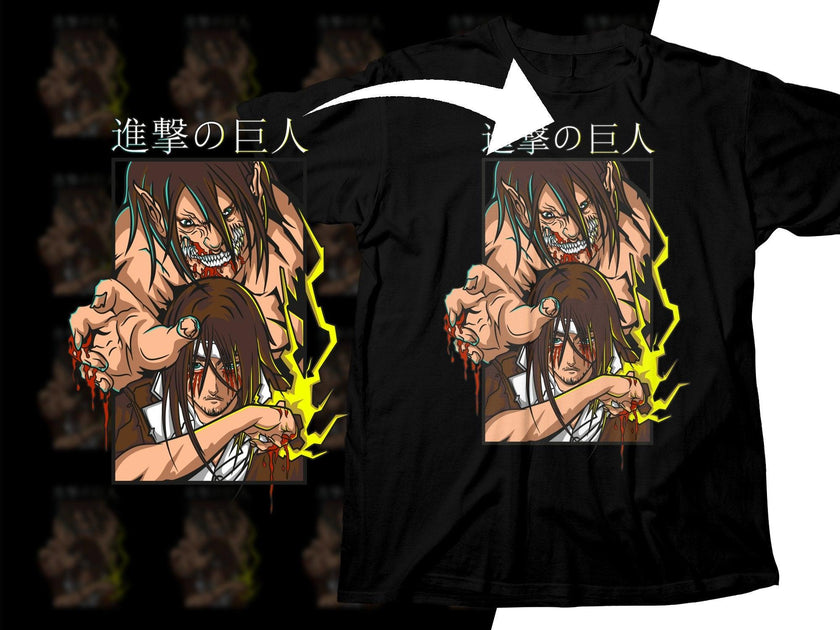 Eren Yeager Attack On Titan Png Digital Download