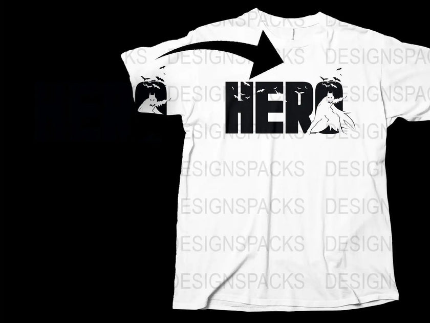 Hero Batman Graphic Design Comfortable Png Digital Download