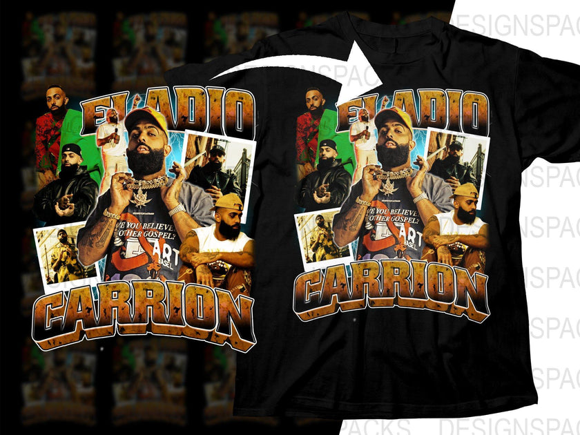 Eladio Carrion Bootleg Fan Artwork Graphic Png Digital Download