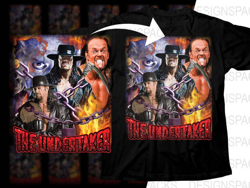 The Undertaker Wrestling Legend Wrestling Bootleg Png Digital Download