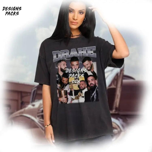 Drake Drake’s fan Drake Retro Vintage tyle 90’s PNG Design