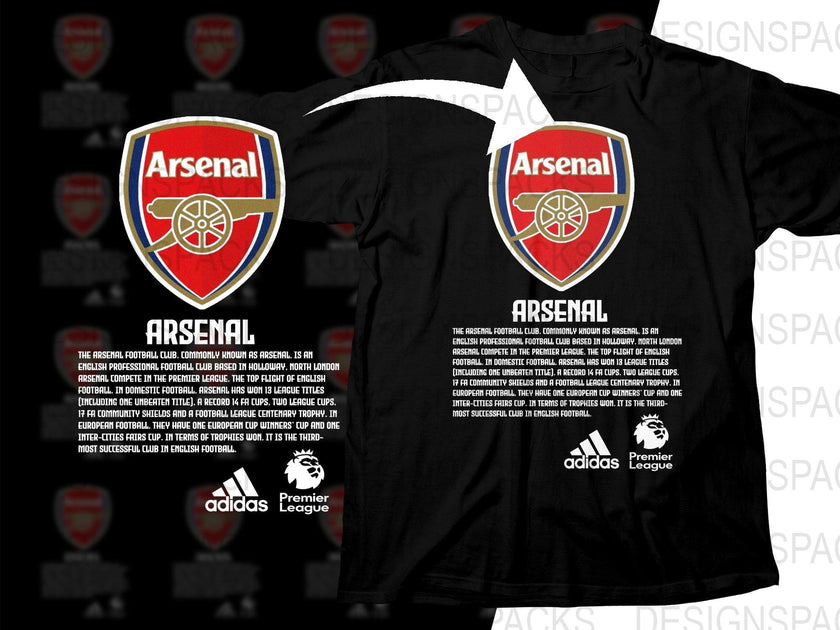 Arsenal Soccer Club Logo Graphic Png Digital Download