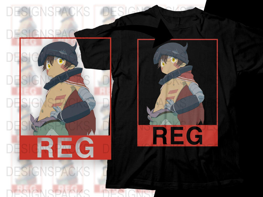 Cool Anime Reg Graphic Design Png Digital Download