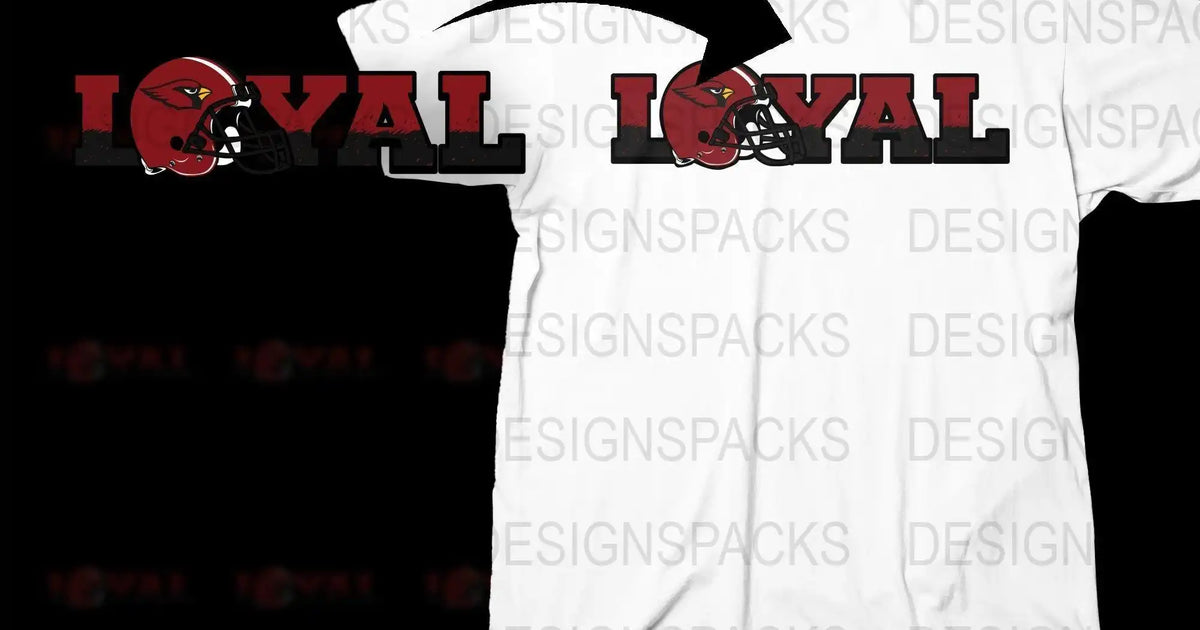 LOYAL Football Team Helmet Png Digital Download – DESIGNSPACKS
