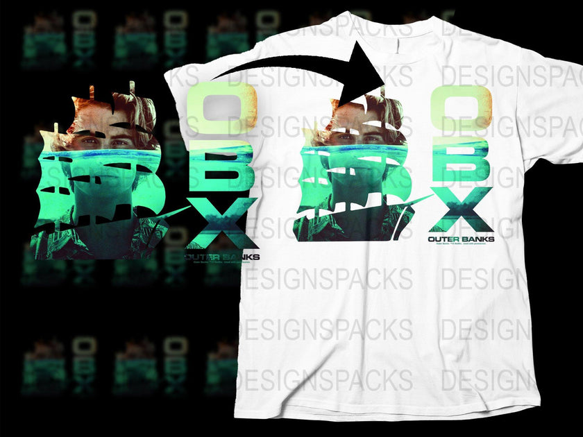 Outer Banks OBX Character Themed Graphic Png Digital Download