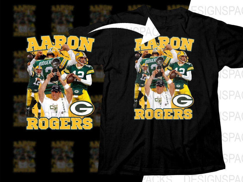 Iconic Aaron Rogers NFL Player Celebration Png Digital Download