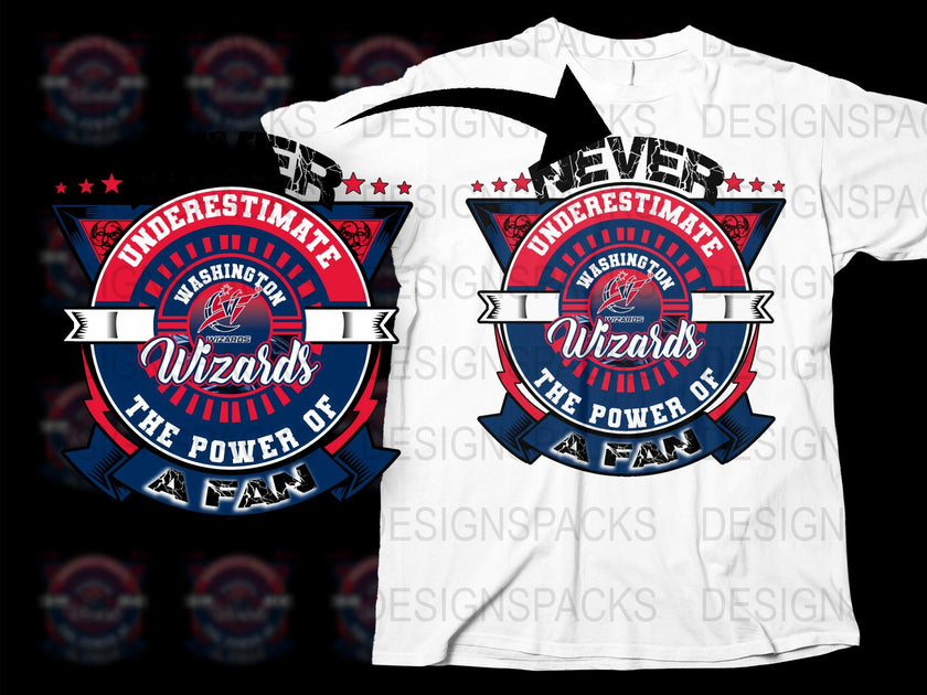 Washington NBA Baskeball Png Digital Download