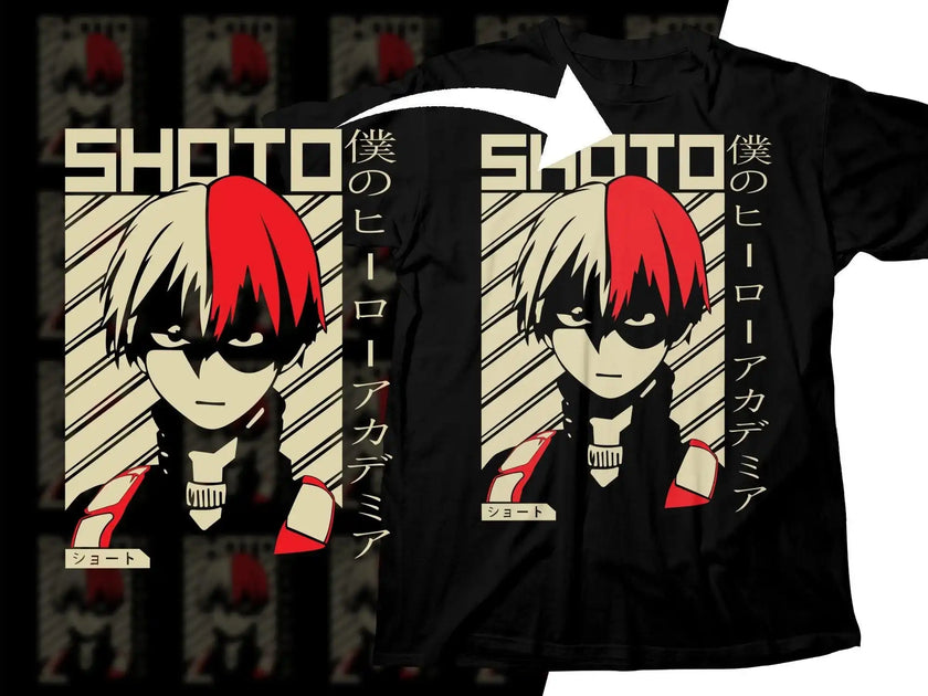 My Hero Academia Shoto Todoroki Png Digital Download