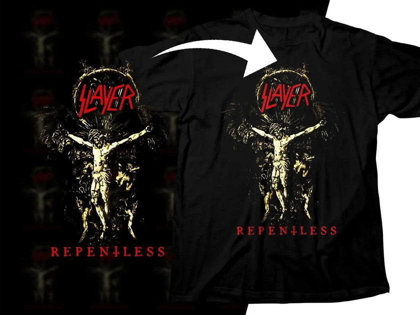 Slayer Repentless Album Art Rock Png Halftone Digital Download