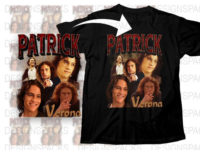 Patrick Verona Iconic Character Bootleg Png Digital Download