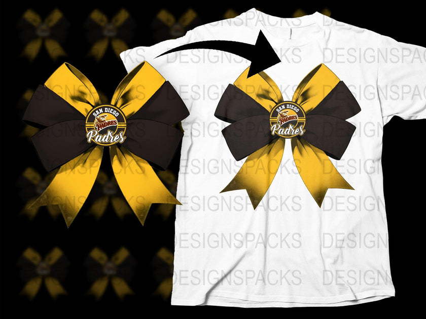 San Diego Padres MLB Team Fan Supporter Logo Png Digital Download