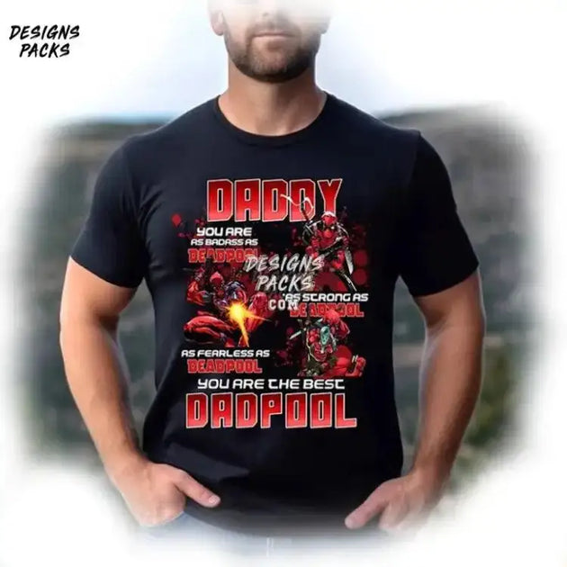 Father’s Day Deadpool Daddy Dadpool Daddy PNG Design