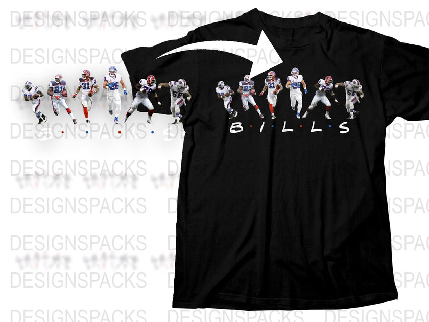 Buffalo Bills Graphic Design Png Digital Download