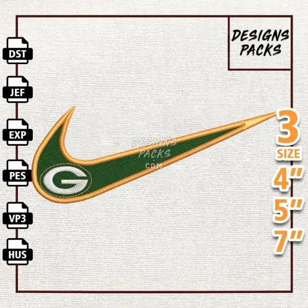 Football Green Bay Packers Embroidery Design