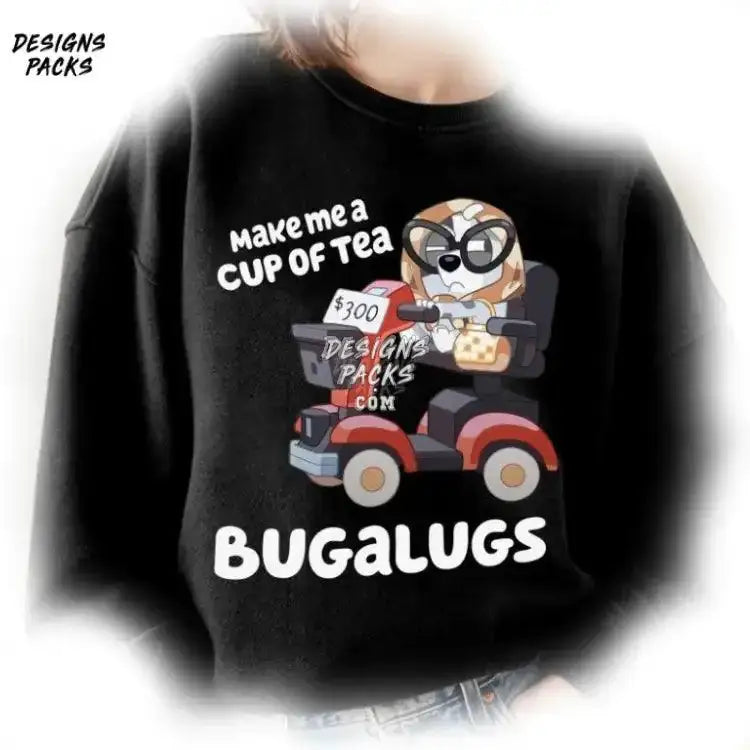 Grannies Bluey Kids Toddler Make Me A Cup Of Tea Bugalugs Bluey PNG De
