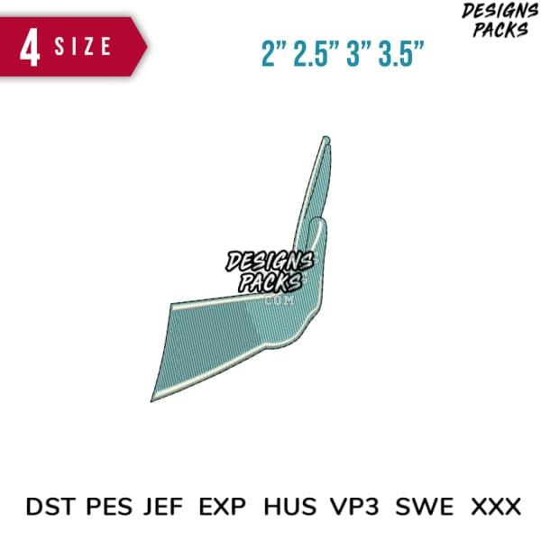 Hand Wade Couple Cartoon Movie Embroidery Design