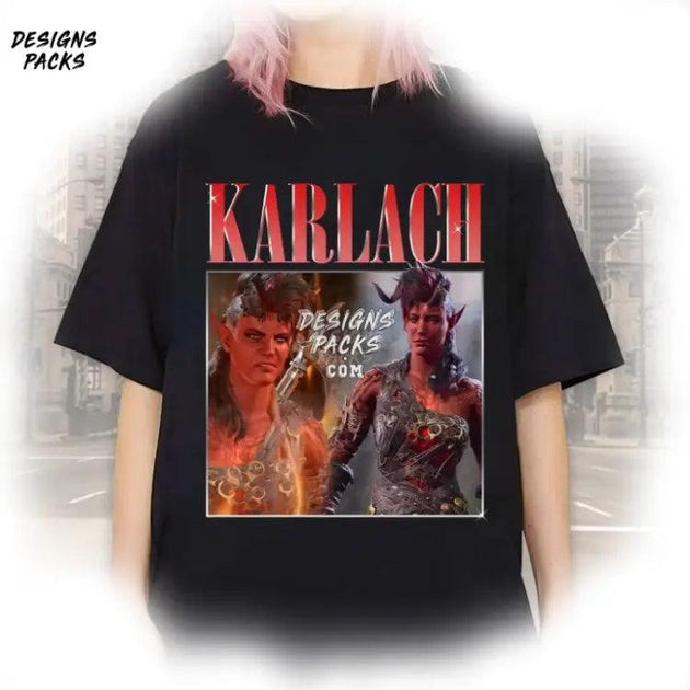 Karlach Baldur’s Gate 3 Video Game BG3 Karlach PNG Design